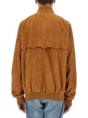 BARACUTA G9 Leather Jacket - Beige
