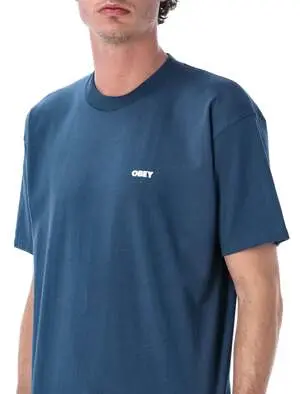 Obey T Shirts And Polos - Harbor Blue