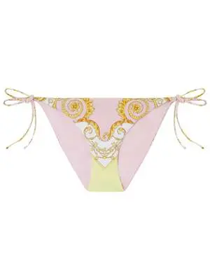 Versace Printed Bikini Bottom - Multicolour