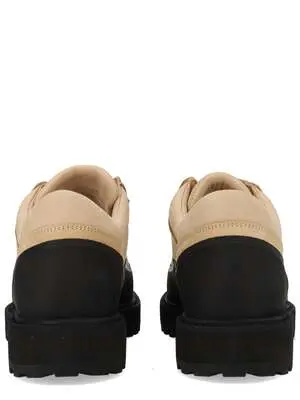 Diemme Cornaro Rubber Leather Shoes - Beige