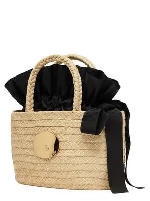 PATOU Logo Tote Bag - Powder