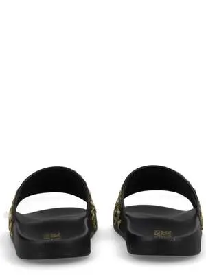 Versace Slides With Logo