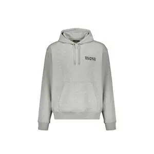 Balmain Logo Motif Hoodie - Gray