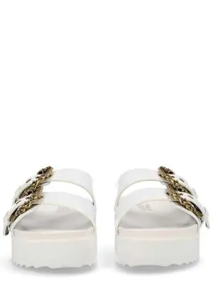 Versace Arizona Sandals - White