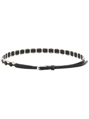 Our Legacy Billow Leather Belt Black