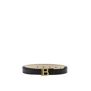 Balmain Leather Belt - Black