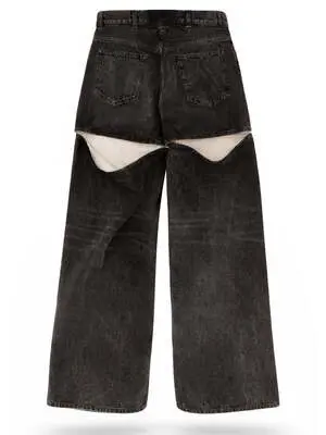 Attico Regular Fit Long Jeans