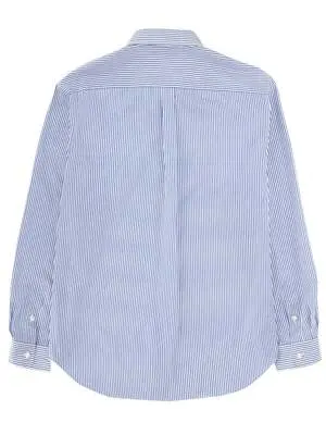 Balmain Shirt With Logo - Azure