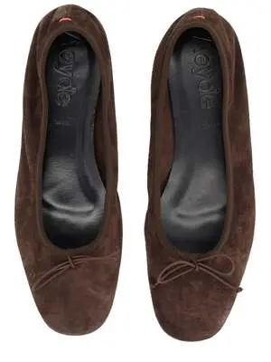 AeydĒ Ballerina Flats - Brown