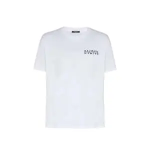Balmain Logo Print T Shirt