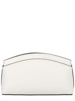 Michael Kors Small 'athena' Clutch - White