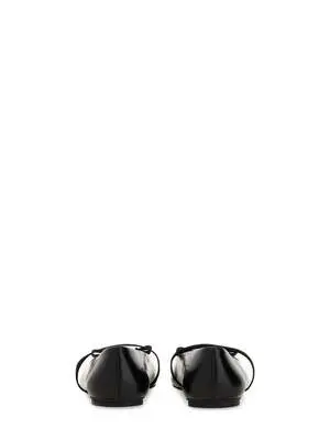 FERRAGAMO Zina Dancer Ballerinas - Black