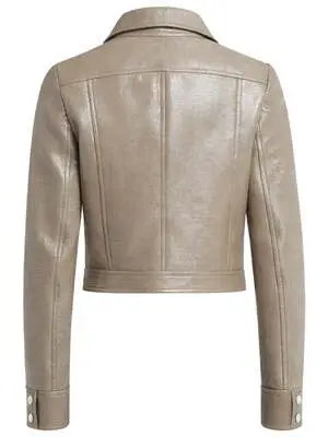 COURREGES Vinyl Jacket - Dove
