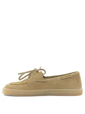 SUMMERY COPENHAGEN Suede Loafers - Beige
