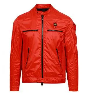 BLAUER. Zip Up Jacket - Red