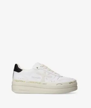 Premiata Platform Sneakers - White
