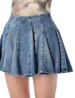 DIESEL® Denim Mini Skirt - Blue