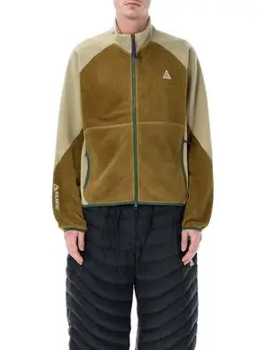 Nike Wolf Tree Fleece Jacket - Olive Flak