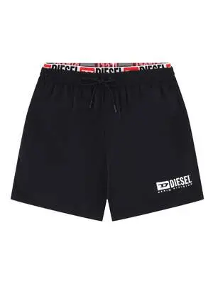 DIESEL® Swimsuit With Logo - Black