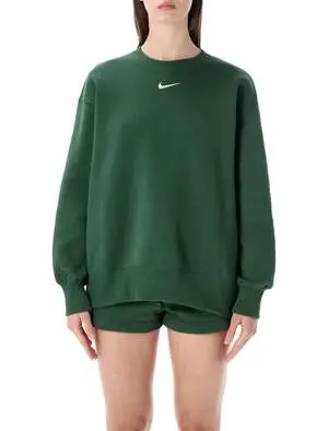 Nike Phoenix Fleece Crewneck Sweatshirt - Fir Green