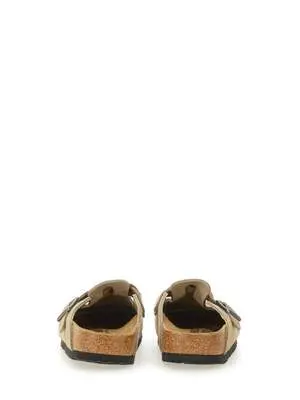 BIRKENSTOCK Slipper Sandal - Beige