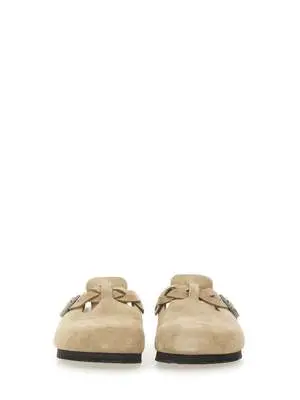 BIRKENSTOCK Slipper Sandal - Beige