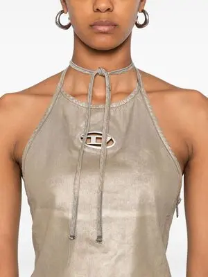DIESEL® Oval D Top - Golden