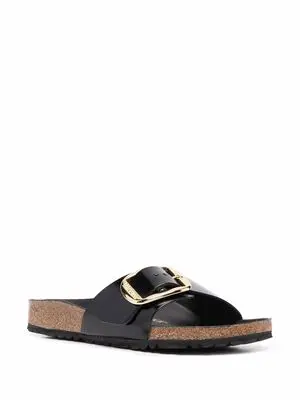 BIRKENSTOCK Madrid Leather Sandals - Black