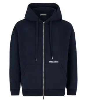 Dsquared2 Zip-up Jacket - Blue Navy