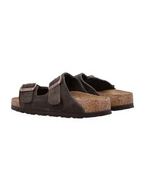 BIRKENSTOCK Arizona Suede Sandals - Mokka