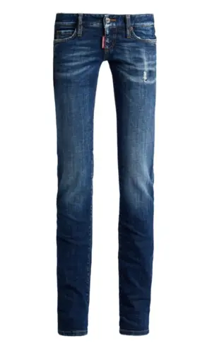 Dsquared2 5 Pocket Pants - Navy Blue