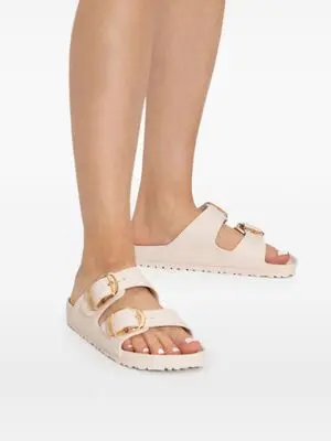 BIRKENSTOCK Arizona Buckle Sandals - White