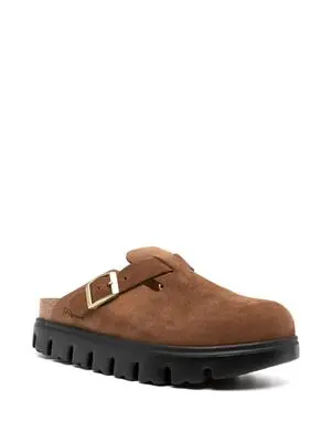 BIRKENSTOCK Boston Leather Slippers