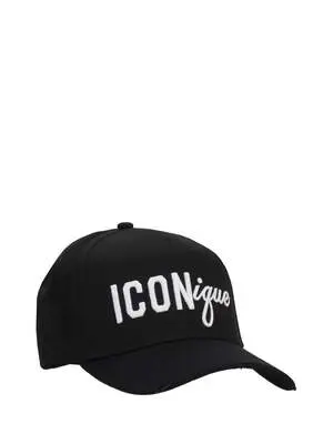 Dsquared2 Embroidered Baseball Cap - Nero