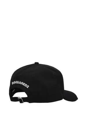 Dsquared2 Embroidered Baseball Cap - Nero