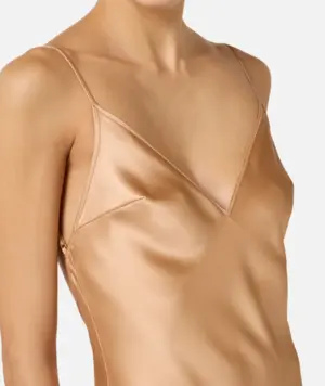 Elisabetta Franchi Satin Evening Gown