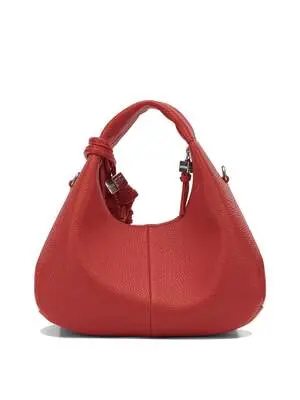GANNI Small Hobo Handbag - Red