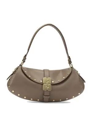 GANNI B-kat Small Shoulder Bag - Brown