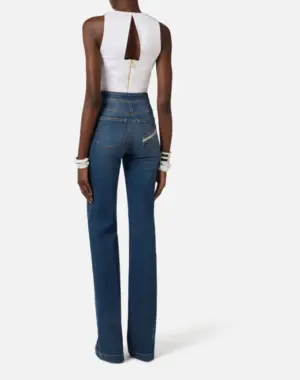 Elisabetta Franchi Ruffle Top