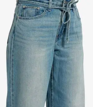 LEVI'S Five-pocket Wide-leg Jeans - Denim Medio
