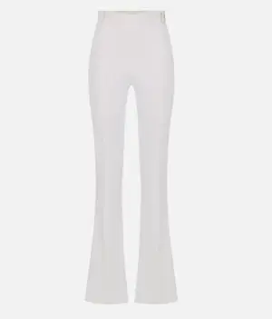 Elisabetta Franchi Wide Leg Trousers - Ivory