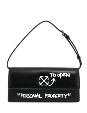 Off-White Jitney 1.0 Shoulder Bag - Black
