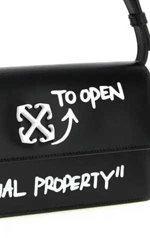 Off-White Jitney 1.0 Shoulder Bag - Black