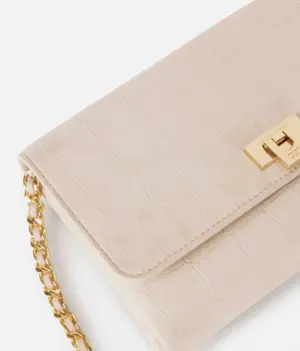 Elisabetta Franchi Suede Shoulder Bag