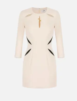 Elisabetta Franchi Logo Cocktail Dresses