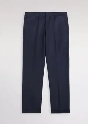 FAY Slim-fit Capri Pants - Blue