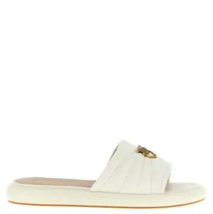 Pinko Fiona 03 Leather Sandals - Latte