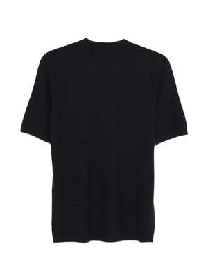 Emporio Armani Knitted T Shirt - Blue