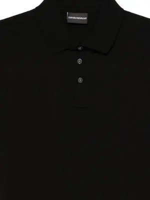 Emporio Armani Logo Cotton Polo Shirt