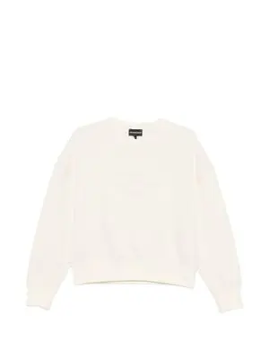 Emporio Armani Embroidered Sweatshirts Hoodies For Women